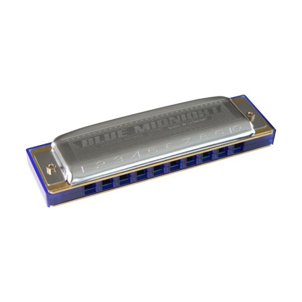 Style:C HOHNER ホーナー Blue Midnight 595/20 C調 10ホール ハーモニカ ブルーミッドナイト 【日本限定】「Blue Midnight（ブルー・ミッドナイト）」は、「マリンバンド」や「ブルースハープ」と...