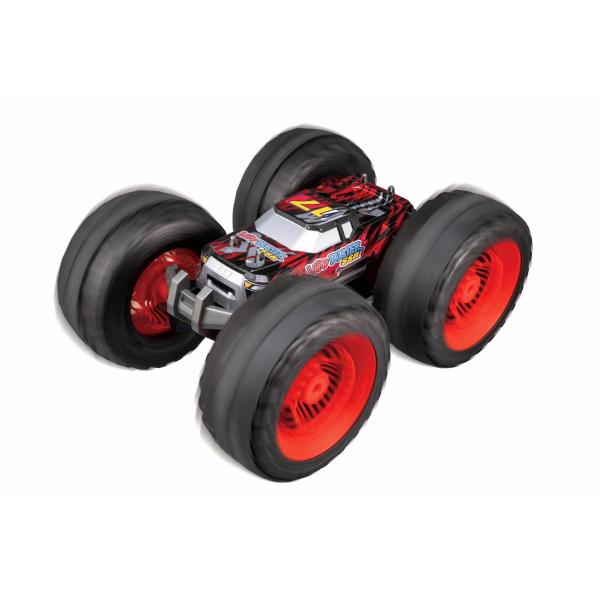 ジョーゼン(Jozen) ランドバスターアンリミテッド JRVG143-RD驚異のスタントアクション!史上最強ラジコン「アンリミテッド」登場!*超軽量780gボディを7.4V充電池(付属)で4輪駆動!圧巻の「トルネード走行」を実現!*路面か...