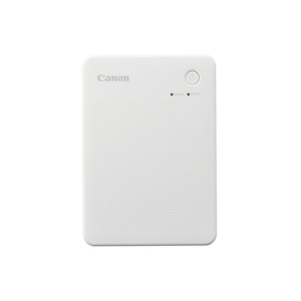 Color:ホワイト_PatternName:QX20本体 キヤノン Canon スマートフォン用プリンター QX20ホワイト (高耐久/シール紙/コンパクト)スマホ専用ミニフォトプリンター。シール紙印刷（カードサイズ・スクエアフォーマット...
