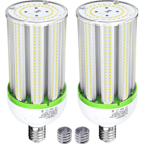 Size:2個入 100 Watts_Color:UFO/6000k/E39 LEDコーンライト LED 電球 100W E26/E39口金 高輝度15000ml 水銀灯1000W相当 ledコーン電球 水銀ランプ トウモロコシ型 納戸 車...