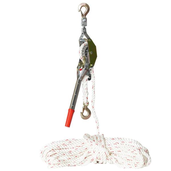 HELIX ロープウィンチ 750kg ローププーラーウィンチ 手動 フック付き ハンドウインチ 0.75ton 15m■商品仕様：■商品仕様：最大荷重:約750kg・■ロープ長さ:約15m・・■ 質量:5.3kg■用途:・■耐久重量約2t...