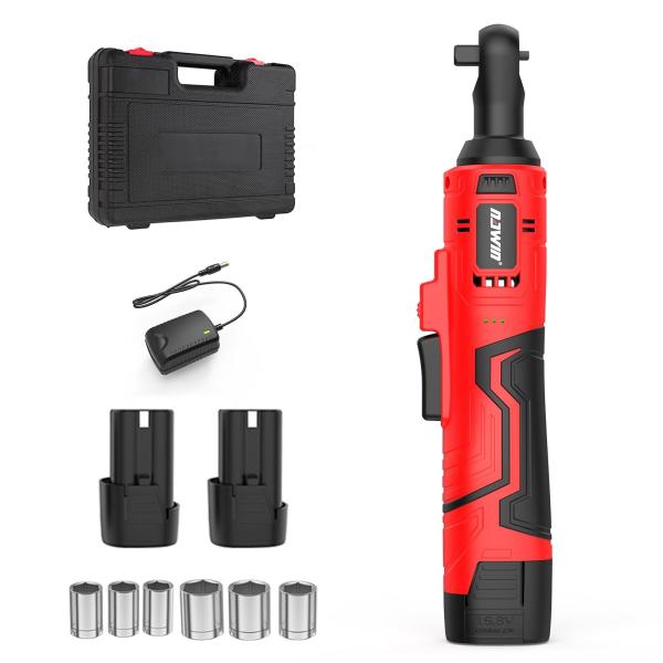 Style:標準セット・16.8V電動ラチェットレンチ ナウィン 充電式ラチェットレンチ 16.8V コードレス 最大55Nm 電動ラチェットレンチ 差込角3/8" ソケットレンチセット ガレージツールセット 現場改装 足場の組立 自転車修...