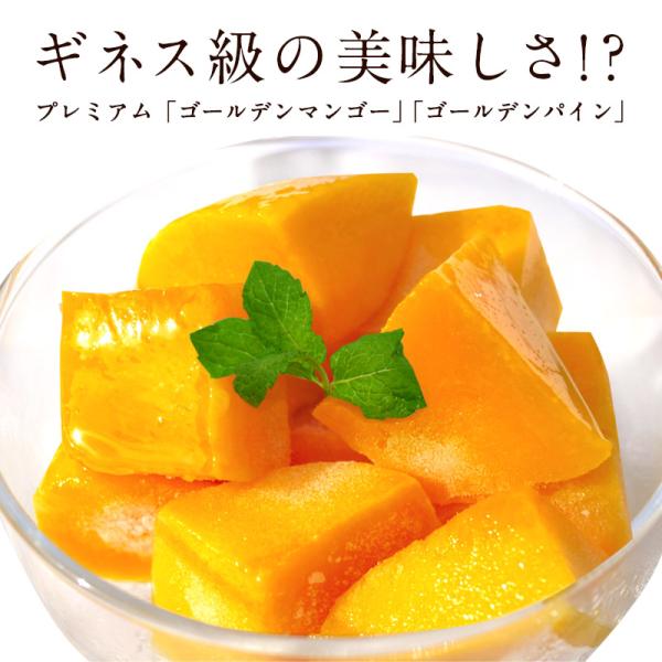 冷凍/冷凍フルーツ/ゴールデンマンゴー/ゴールデンパイン