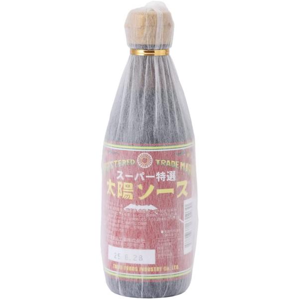 商品紹介太陽ソースをベースに原材料を多く使用し、よりコクがあり濃厚な味になっております。太陽食品工業を代表するウスターソースで、揚げ物から焼きそばなど、幅広くご使用いただいております。生キャベツにもおすすめです。原材料・成分砂糖(国内製造)...