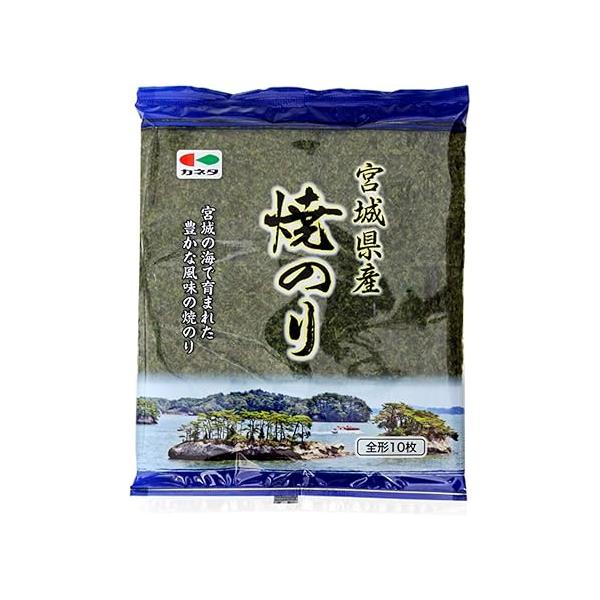 海苔が作られている仙台湾は、日本で唯一黒潮と、栄養塩に富んだ親潮(寒流)が出会う栄養豊かな漁場です。二つの潮の恵に育まれた海苔は、豊かな磯の香りに包まれ、歯切れがよい海苔に仕上がります。宮城県産焼のりを毎日の食卓に、おにぎりやお弁当にぜひど...