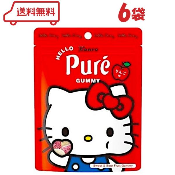 ピュレグミと人気キャラクターがコラボレーション！パッケージデザインは全5種類（※パッケージデザインは選べません）見た目も可愛いグミ粒で「キャラクター型」、「リボン型」、「りんご型」が入っているかも！きゅんと甘ずっぱい りんご味。( 送料無料...