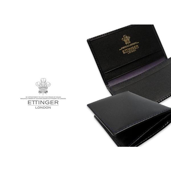 カラー：表側 ： ブラック　/　内側 ： ブラック × 紫紺 ( BLUISH PURPLE )　ゴールドブランドロゴ素　材：表側 ： ブライドルレザー ( 牛革 )　/　内側 ： カーフレザー ( 子牛革 )サイズ：縦約7.5cm × 横...