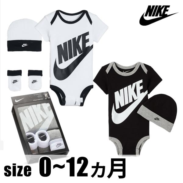 ・ナイキから、小さなアスリートを可愛らしくコーディネートできる、アイテム3点セットが登場。・新生児や乳幼児への出産祝い、ハーフバースデーのプレゼント、お祝いのギフトにぴったりな特製ボックス入りのプレミアムなベビー服セット。・柔らかな肌触りで...