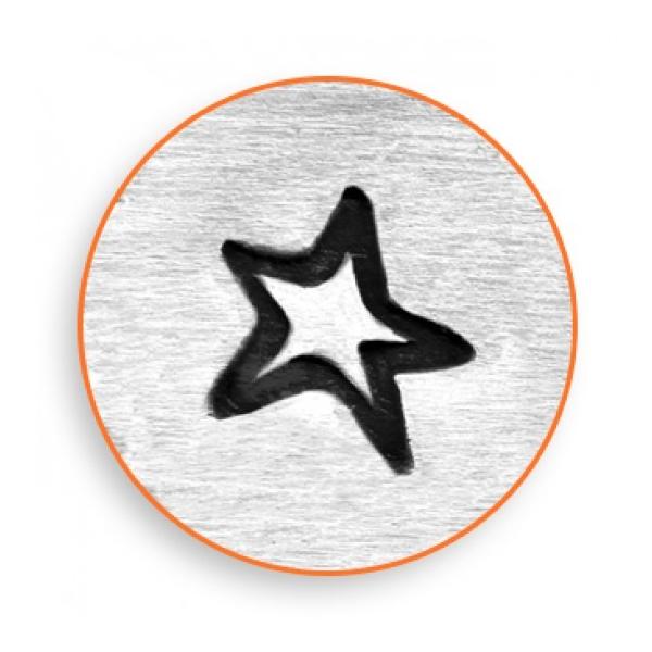 ゆがんだ星デザイン刻印Angled Star 6mmアウトライン星のデザインメタルスタンプ文字サイズ　約6mm＊・＊・＊・＊・＊・＊・＊・＊・＊・＊・＊・＊・＊・＊・＊・＊・＊この刻印(メタルスタンプ)は彫金用に開発されたもので、打刻印はす...