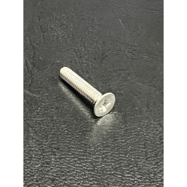 ステンレス製皿ネジ　M4-25です。