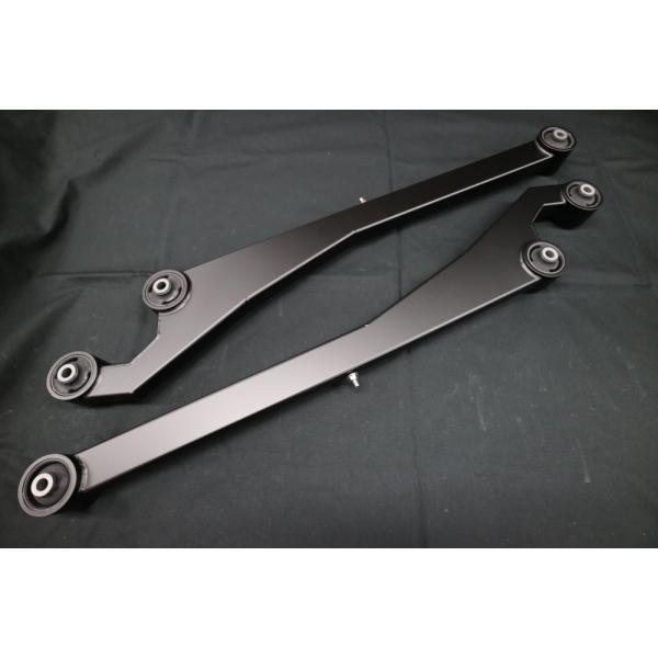 ●材質　　　WEL-TEN2.3t（高張力鋼板）塗装：変性エポキシ高防食性プライマー+上塗り(アクリルウレタン樹脂塗装つや消し黒)●対応車種　ジムニーJB23　JB43　JB64　JB74●付属品　　純正ブッシュ圧入済み●商品説明　・75m...