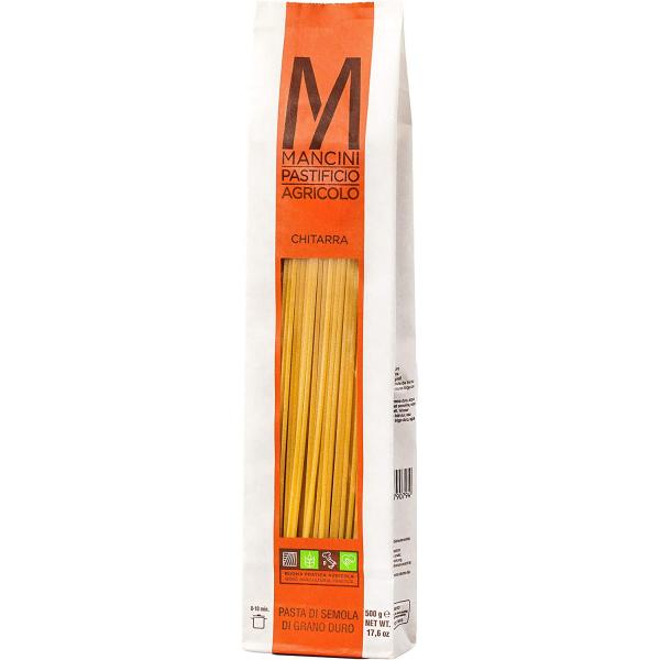 マルケ州モンテ・サンピトランジェリに広がる小麦畑。マンチーニ社はその中心に工場を構え、自社栽培のマルケ州産小麦だけを使用しパスタを製造しています。オーナーであり代々小麦生産農家のマンチーニ家が、栄養豊富で風味豊かなパスタを作るために納得のい...