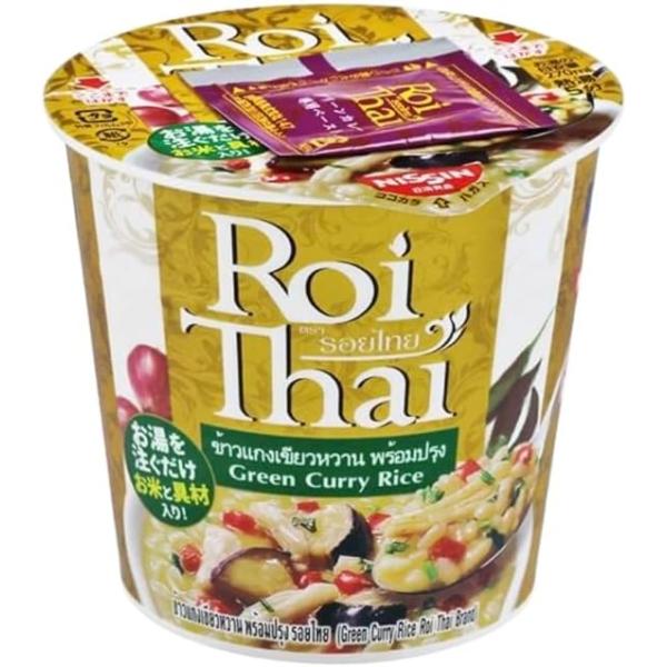 商品の説明人気商品「ロイタイ　グリーンカレー」が即席カレーライスになりました。国産米とナスやパプリカ、チキンなどの具材入が入っています。お湯を注ぐだけで、ふっくらとしたお米と具材がお楽しみいただけます。原材料・成分商品背面に記載