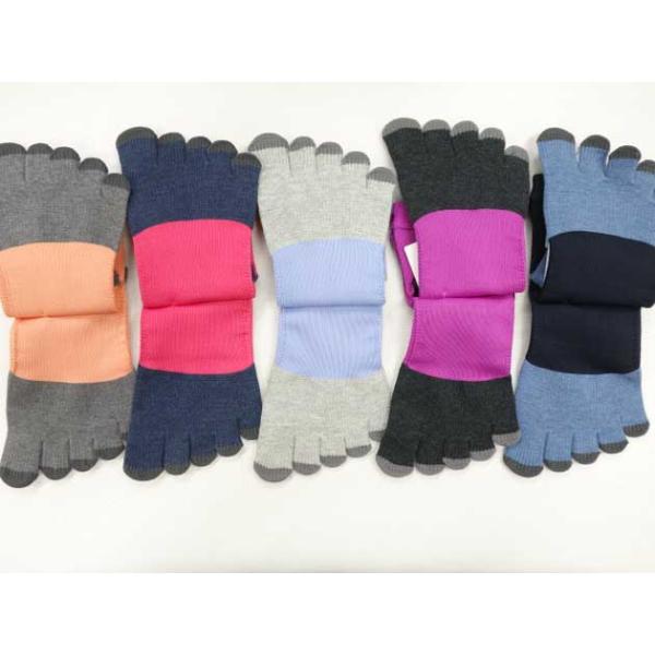 NAIGAI PERFORMANCEナイガイパフォーマンス婦人　レディススポーツソックスショートソックスアーチフィットサポート3D親指セパレート部分メッシュ編み　足底すべり止め付抗菌防臭糸使用 サイズ 23〜25cm 素材 ポリエステル、綿...