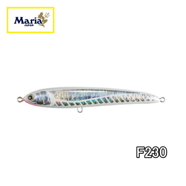 マッチ・ザ・ベイト対応のラピード190mmモデル品番：F230サイズ：230mm重さ：100gタイプ：フローティングフックサイズ：トリプル太軸 #4/0〜5/0リングサイズ：#9カラー/商品番号：002 血みどろ /632-095036 シ...