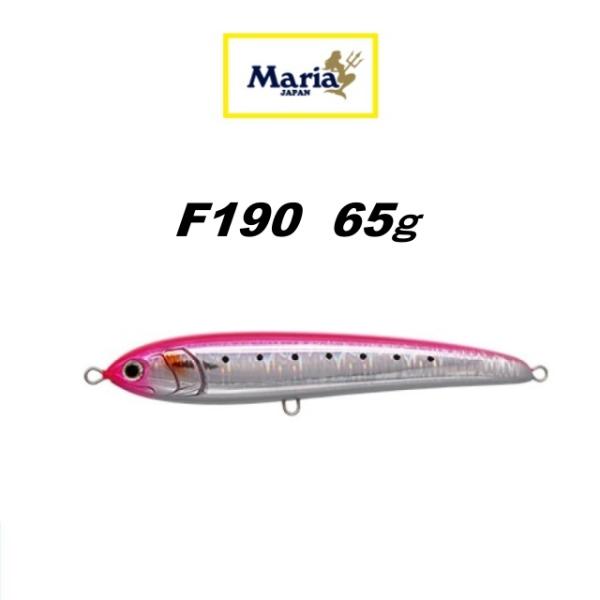 マッチ・ザ・ベイト対応のラピード190mmモデル品番：F190サイズ：190mm重さ：65gタイプ：フローティングフックサイズ：トリプル太軸 #2/0〜3/0、シングル 4〜7g（1本）リングサイズ：#8カラー：001　イワシ　599-32...