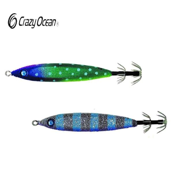 商品名：Metaler　メタラー号数：20号(75g)　　　25号(94g)　　　30号(113g)カラー：松浦テグス限定カラー2026年ver　　　　M-09　孔雀　　　　M-10　アルタイルちょうどいい鉛スッテ「メタラー」やや小粒のサイ...