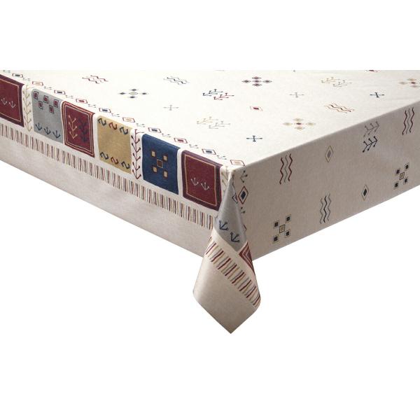 ●切売テーブルクロスです。●10cm単位での販売になり、必要なサイズだけ購入できます。●汚れに強い塩化ビニル製！テーブルクロス クロス 切売りクロス ギャベ柄 汚れ防止 防水  切売り クロス MGOX-110（レッド） 135cm幅 ポイ...