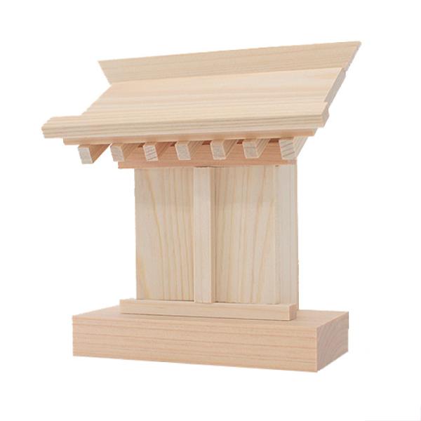 ◎サイズ本体：H13.5cm×W12.8cm×D6.2cm （内寸：H8cm×W5cm×D2cm)◎素材東濃桧◎製造国産・日本製◎製造元神棚の里