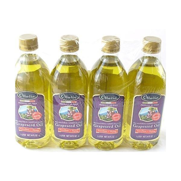 イタリアのオッタビ食用グレープシードオイルクセがなく、どんなお料理にも合います原材料名:食用グレープシードオイル内容量:920g×4本オッタビ Ottavio 食用グレープシードオイル 920g×4本組名称:食用グレープシードオイル原材料名...