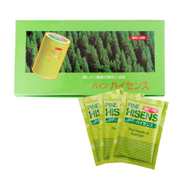 ■商品説明パインハイセンスはパインニードルオイル（松葉油）に保湿効果を高める６種の有効成分を配合しており、爽快な香りと有効成分が温浴効果を高め疲れをほぐします。■効能・効果神経痛・リウマチ・腰痛・冷え症・産前産後の冷え症・痔・肩のこり・ う...