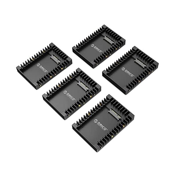 2.5-3.5 変換/1125SS-5PC/1125SS-5・Model:1125SS-5・2.5-3.5インチ変換手軽に2.5インチのSATA HDD/SSDを3.5インチの仕様に変換できるマウンターです。12.5mm以下の2.5インチハ...