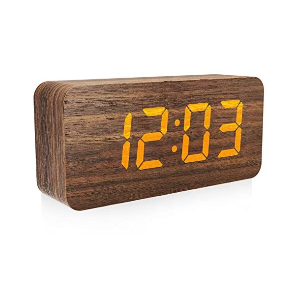 モダンブラウン/大きいタイプ/KSW-108・Color:ブラウンSize:大きいタイプ・3調整な明るさレベル明るさを低から高に調整でき、LEDライトを消したり、音声制御モードをオンにしたりすることもできます。 夜間はとても使い勝手が良く、...