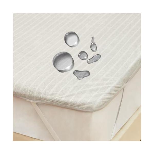グレー(スタイル2)/シングル(100X205CM)‐1枚組/TWHUI-01・Color:グレー(スタイル2)Size:シングル(100X205CM)‐1枚組・パッケージ個数:1・天然由来抗菌＆綿100%素材防水シーツの表面は高品質の綿パ...