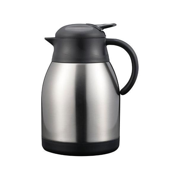 保温シルバー/1.5 L/H-6312・Size:1.5 LPatternName:単品・パッケージ個数:1・サイズ(約):幅175×奥行145×高さ230mm・本体重量(約):700g・素材・材質:本体内側/ステンレス鋼、本体外側/ステン...