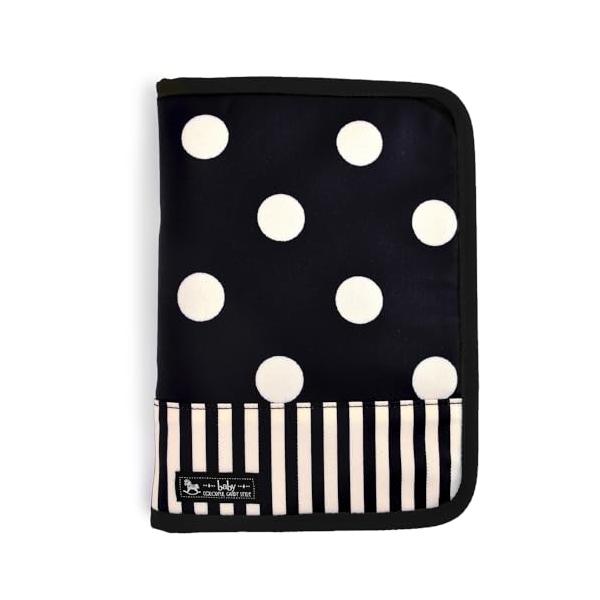 ファスナータイプ(Mサイズ)polka dot large(twill・black)× narrow stripe(twill・black)/-/B2800900・Color:polka dot large(twill・black)× na...