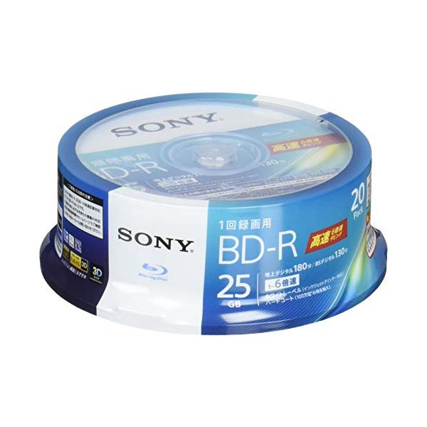 スピンドル-/20枚/20BNR1VJPP6・Size:20枚Style:スピンドルPatternName:単品・パッケージ個数:1・大切な映像の保存用ディスクに最適。傷・埃・汚れに強い高性能なハードコートを採用・規格:映像用BD-R 1層...