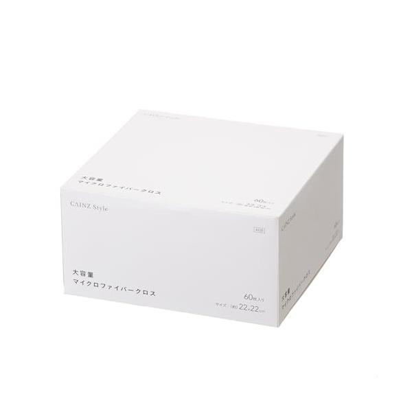 60枚入りホワイト/約22センチメートル x 約22センチメートル/-・Color:ホワイトStyle:60枚入り・商品説明：手軽に使えて汚れが良く落ちるマイクロファイバークロスが６０枚入った大容量。・本体サイズ-縦：約22cm・本体サイズ...