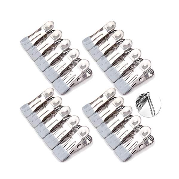多用途接続バックル付き-20個/グレー/20個/LF098・Color:接続バックル付き-20個/グレー・サイズ5.5*2.3*2cm 　個数：20個（サイズが多少の誤差がある性もあり 、予めご了承くださいませ。）強力スプリングの場合、薄手...