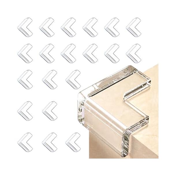 透明/L型/FZJ-02・Size:L型NumberOfItems:20・赤ちゃんを守り 幼児にとって、机の尖った角が大きな危険要因となり、軽い不注意で?や顔にぶつかることがあり、深刻な怪我を引き起こす性があります。このような状況を防ぐため...