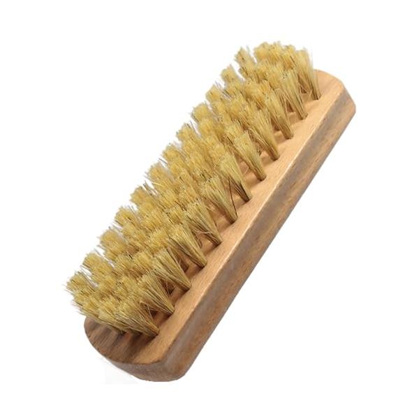 豚毛 白ホワイト/42mm x 132mm x 33mm/kondo・Style:豚毛 白・パッケージ個数:1・本体サイズ：h42×w132×d33mm、毛の長さ 20mm、76g 用途：革製品のクリーム添付、ホコリ落としに。スムースレザー...