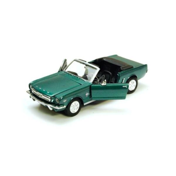 【 フォード マスタング グリーン ダイキャストカー モーターマックス ミニカー ポニーカー 初代 コンバーチブル オープン GT 】