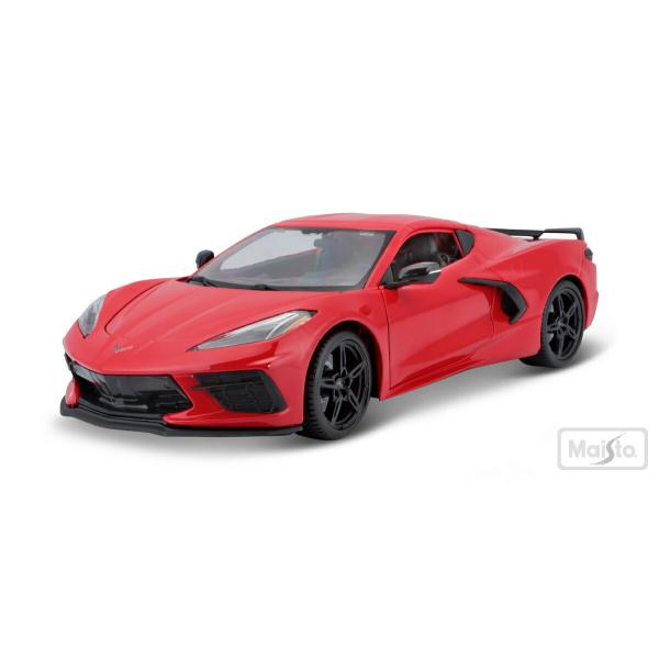 シボレーコルベットスティングレイレッドマイストダイキャストカーミニカースーパーカーアメ車1:18