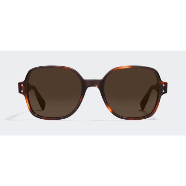 Romilly大きなバタフライシルエットが”80s Academia"を彷彿とさせるノスタルジックなデザイン。目を覆うスクエアレンズエレガントなサドルブリッジヴィンテージなダブルドットピン構造バターナイフの形をベースにしたフレアテンプル英国...