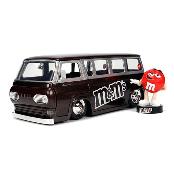 figure エム アンド エムズ ミニカー フォード エコノライン ジャダ ダイキャストカー フィギュア