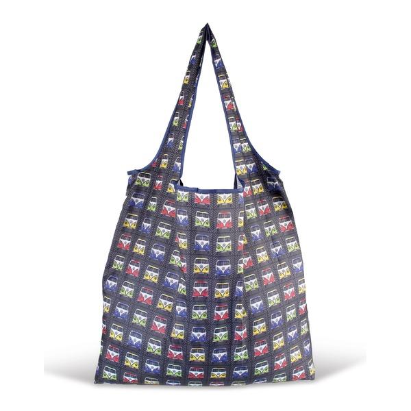 【商品名】 VW Collection T1 BUS エコバック (折りたたみショッピングバッグ) フロント/マルチ BUSB23 【ジャンル・特徴】 お出かけ時の必須アイテム！マイバッグ。 [ BUSB23 ]