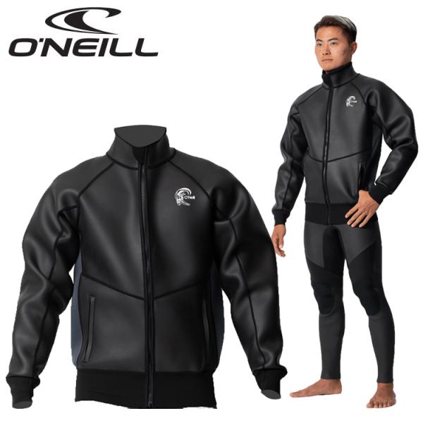 人気のサーフブランドO'NEILL(オニール)の1着持っていると便利な防寒用ジャケット。風・スプレイからカラダを守るネオプレン製ジャケット。手首・裾口の裏面に配したリペルスキンがフィット感を高め水の浸入を防ぐ。左右ウェスト付近にはジッパーポ...