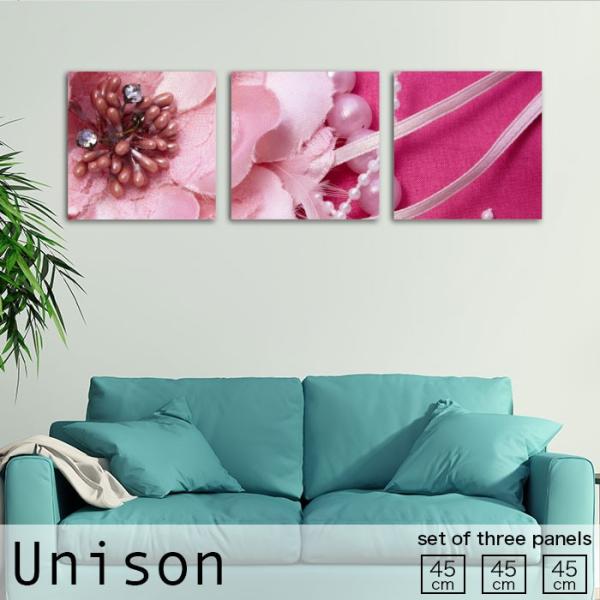 ※必ずご確認下さい。【商品種類】ファブリックパネル【商品サイズ】30cm × 30cm/3枚セット【付属品】簡易説明書/パネル用金具プレート6枚（ネジ付き）/吊り糸【商品説明】木枠にデザインを印刷した生地を貼り付けた自社オリジナルのファブリ...