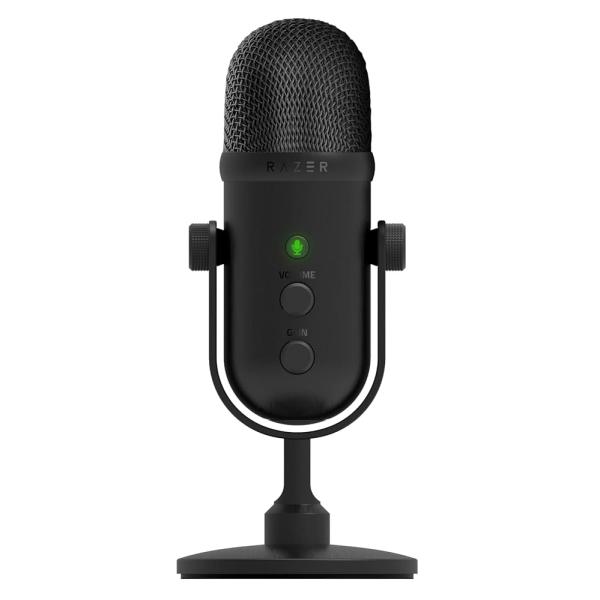 「商品情報」■プロの音質。シグネチャーサウンド。優れた配信にこだわるユーザー向けに設計されたダイナミック USB マイク、Razer Seiren V2 Pro でプロレベルのサウンドを実現し、配信クオリティを向上。上級者やプロを目指すユー...