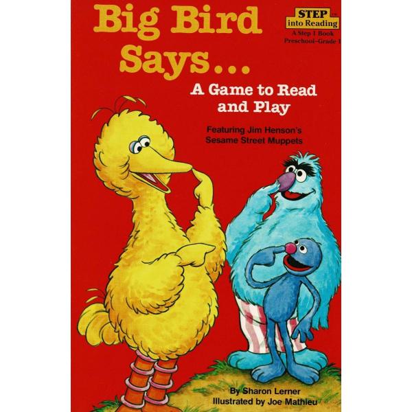 タイトル：　Big Bird Says...: A Game to Read and Play作　　者：　Sharon_Lerner出　　版：　Random_House_Books_for_Young_Readers※中古品ですので、色褪せ...