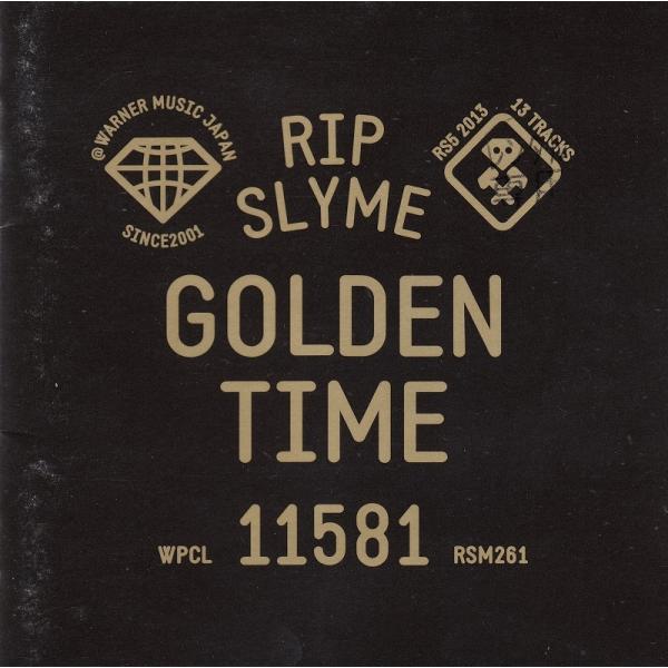 タイトル：　GOLDEN TIMEアーティスト：　RIP SLYME※中古品ですので、歌詞カードの色褪せ・折れ・汚れなどがある場合がございます