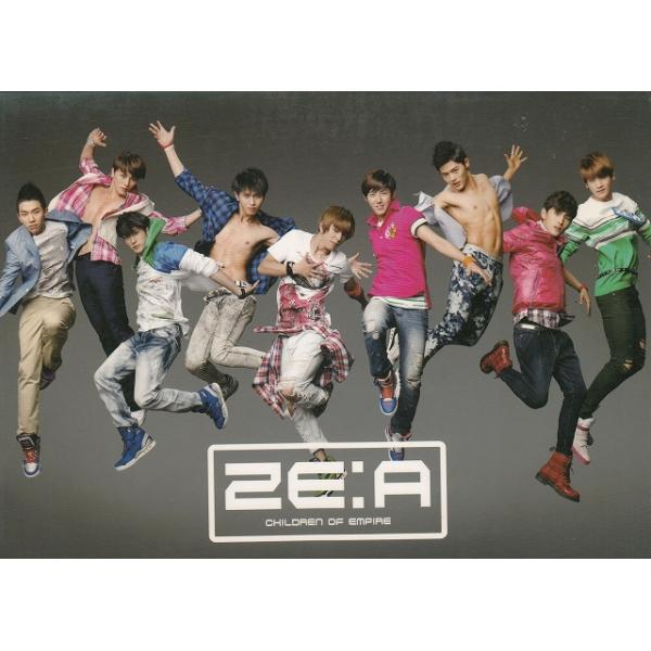タイトル：　ZE:A！アーティスト：　ZE:A※中古品ですので、歌詞カードの色褪せ・折れ・汚れなどがある場合がございます