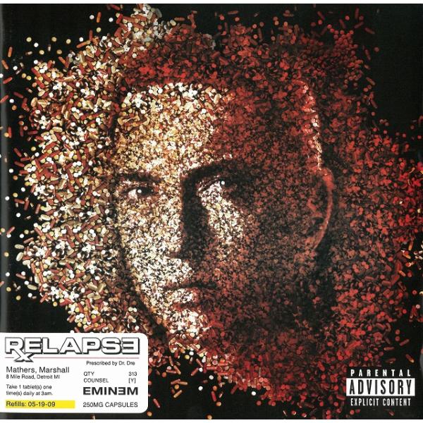 タイトル：　RELAPSEアーティスト：　EMINEM　エミネム※中古品ですので、歌詞カードの色褪せ・折れ・汚れなどがある場合がございます