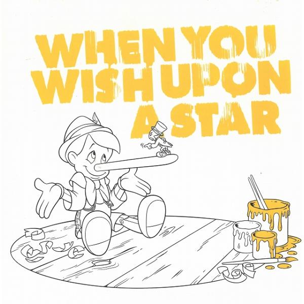 タイトル：　WHEN YOU WISH UPON A STARアーティスト：　ディズニー※中古品ですので、歌詞カードの色褪せ・折れ・汚れなどがある場合がございます