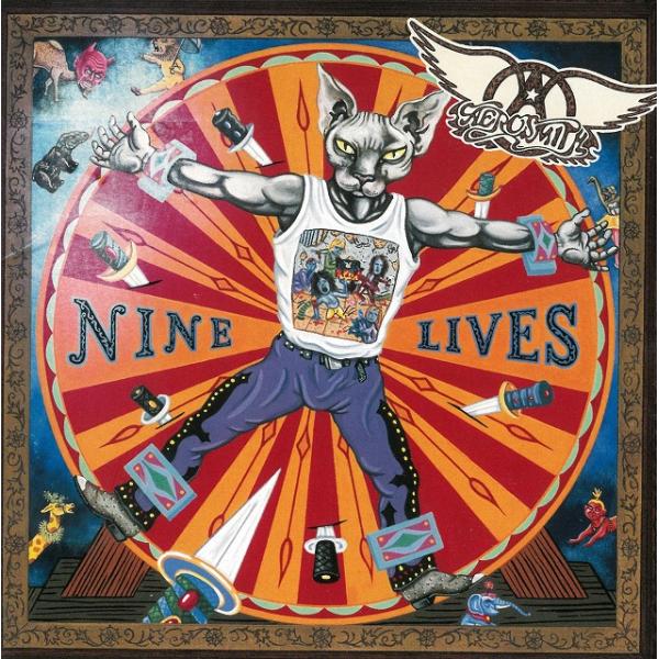 タイトル：　NINE LIVESアーティスト：　AEROSMITH　エアロスミス※中古品ですので、歌詞カードの色褪せ・折れ・汚れなどがある場合がございます