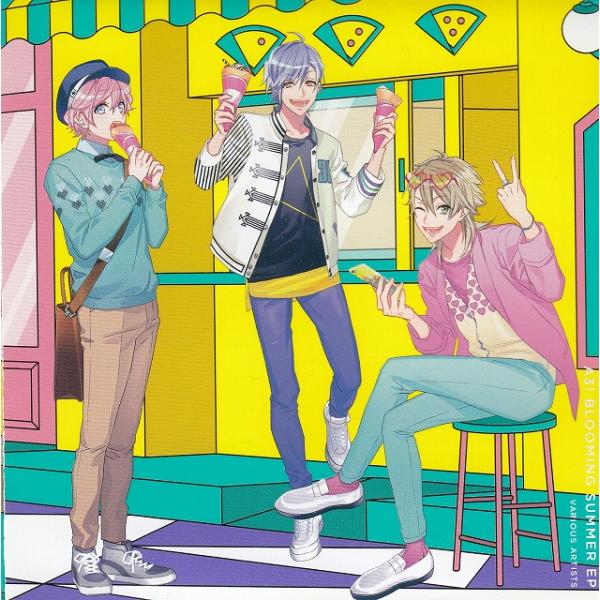 タイトル：　A3! BLOOMING SUMMER EPアーティスト：　オムニバス※中古品ですので、歌詞カードの色褪せ・折れ・汚れなどがある場合がございます